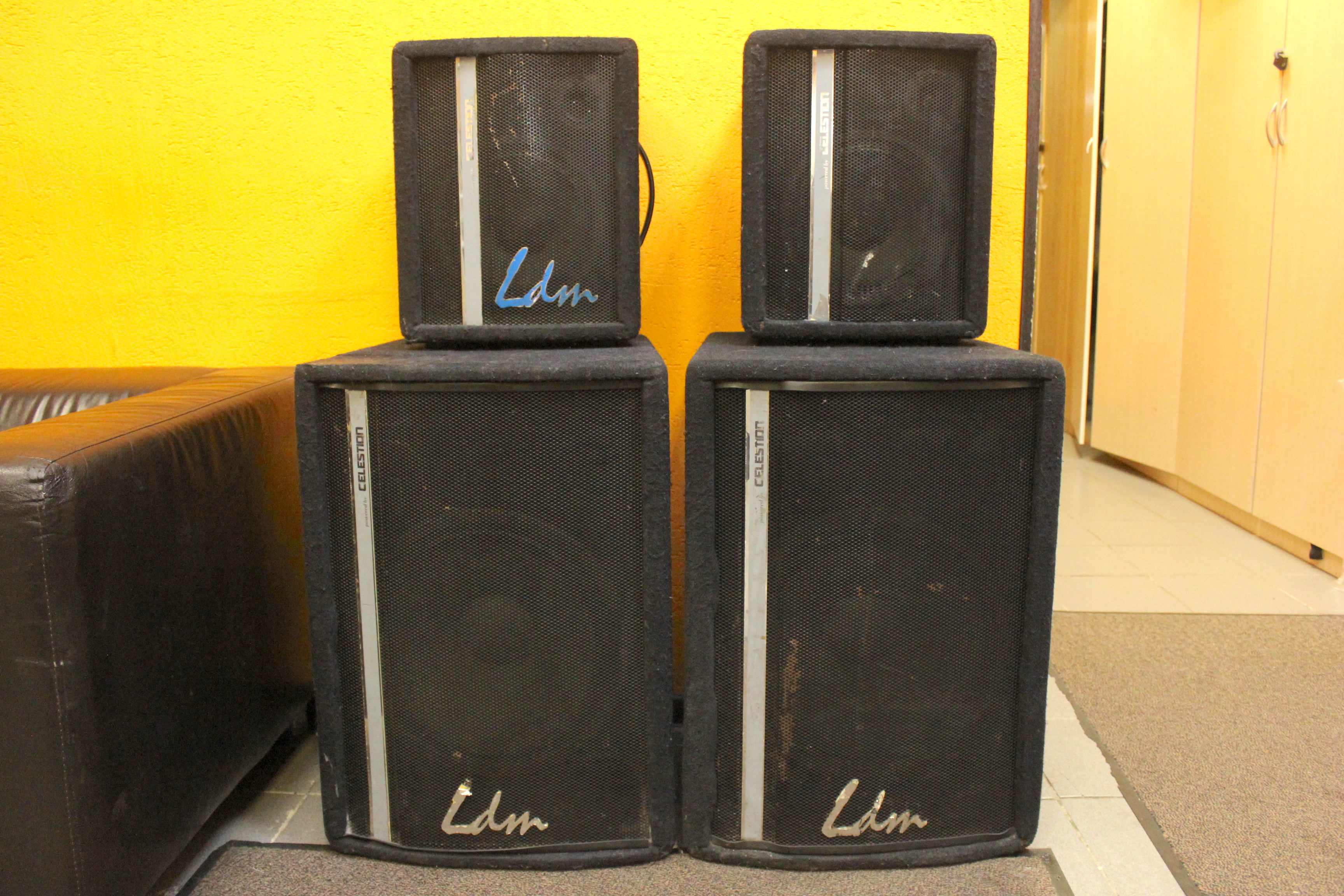 LDM Electronic B215 x2, P110 x2 Speaker Set - Муз-Комиссионка